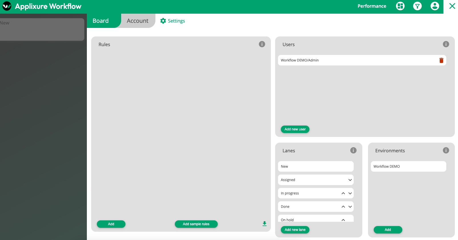 Applixure Workflow | Applixure add-on product